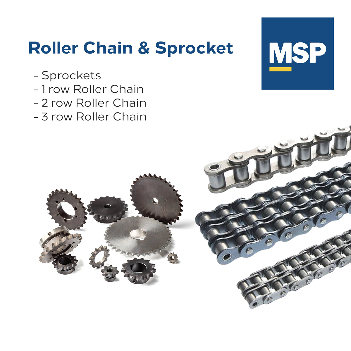 Roller Chains & Sprockets – MSP Philippines