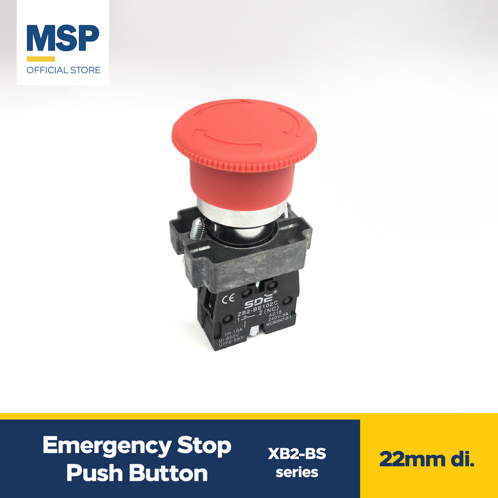 Emergency Stop Push Button – MSP Philippines