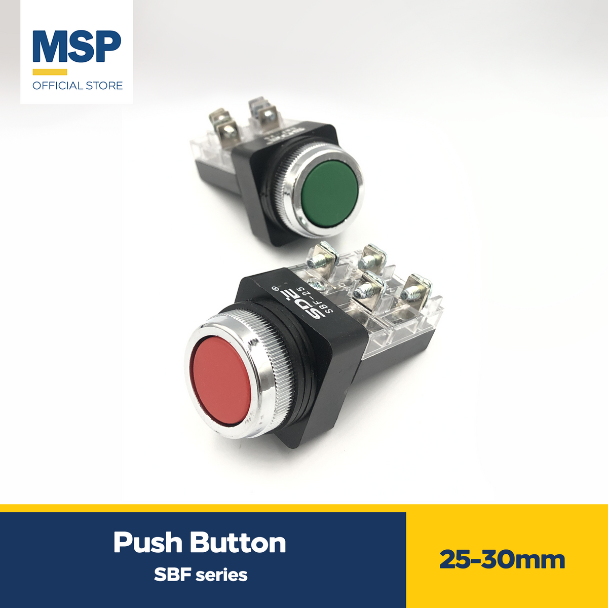 Push Button, 22MM Color-Red – MSP Philippines