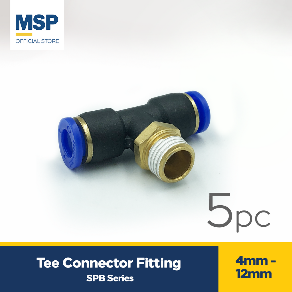 Tee Connector Adapter Fitting – MSP Philippines